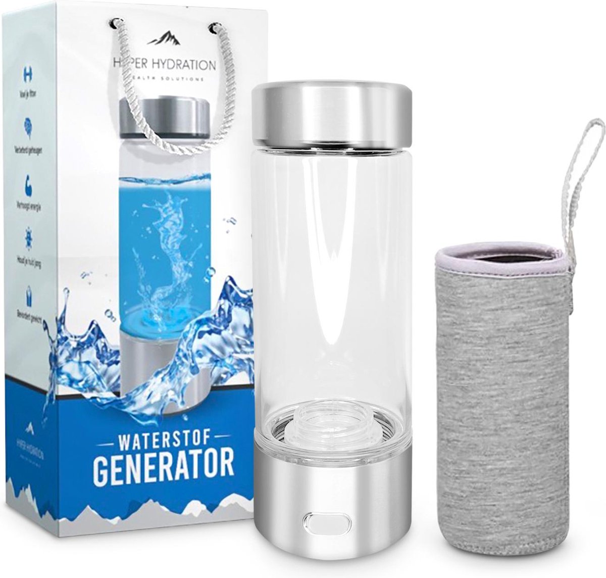 Hyper hydration - Waterstof Generator - H2 Water - Water Generator - 4
